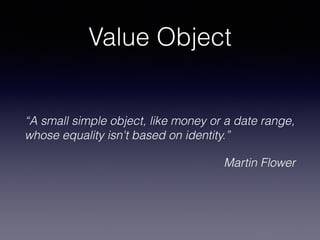 Persisting Value Objects | PPT