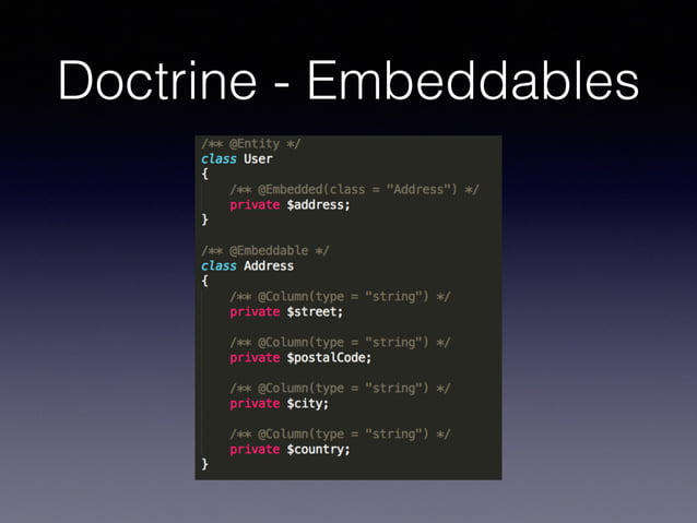 Persisting Value Objects | PPT