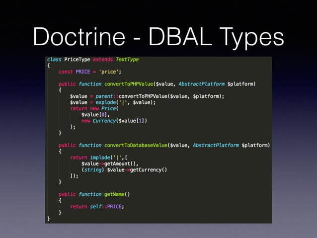 Persisting Value Objects | PPT