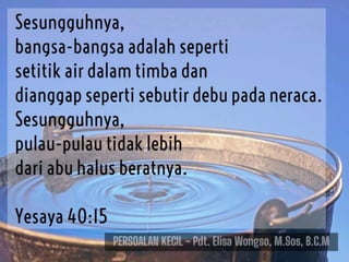 Persoalan kecil | PPSX