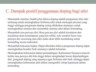 Persoalan nilai dalam pengobatan dan doping | PPTX