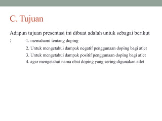 Persoalan nilai dalam pengobatan dan doping | PPTX