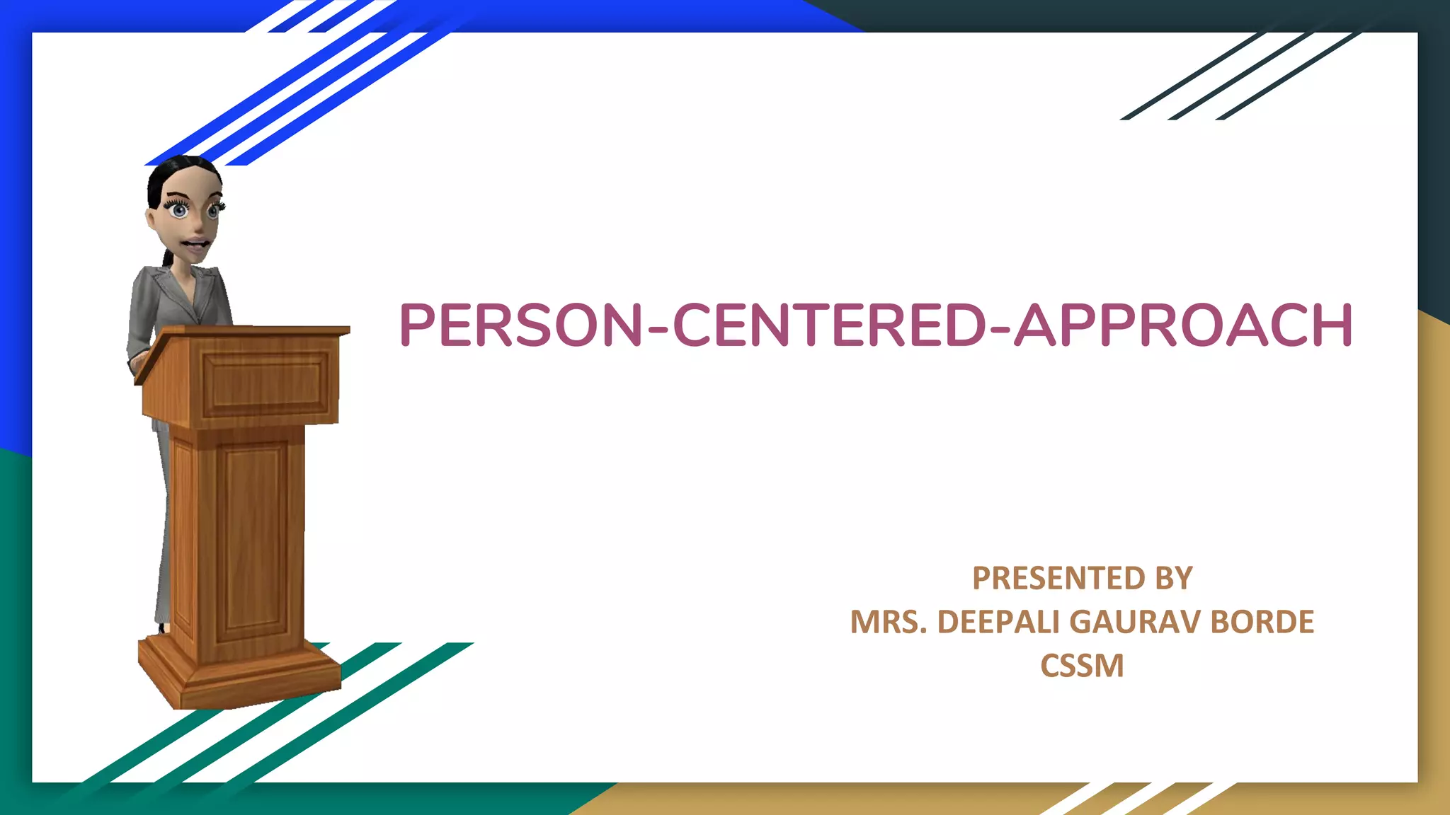 Person centered-approach | PDF