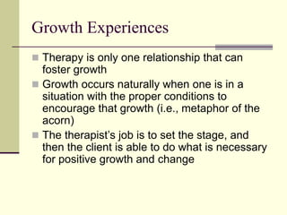 person-centered-therapy. Carl Rogers Theory of Personality | PPT