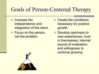person-centered-therapy. Carl Rogers Theory of Personality | PPT