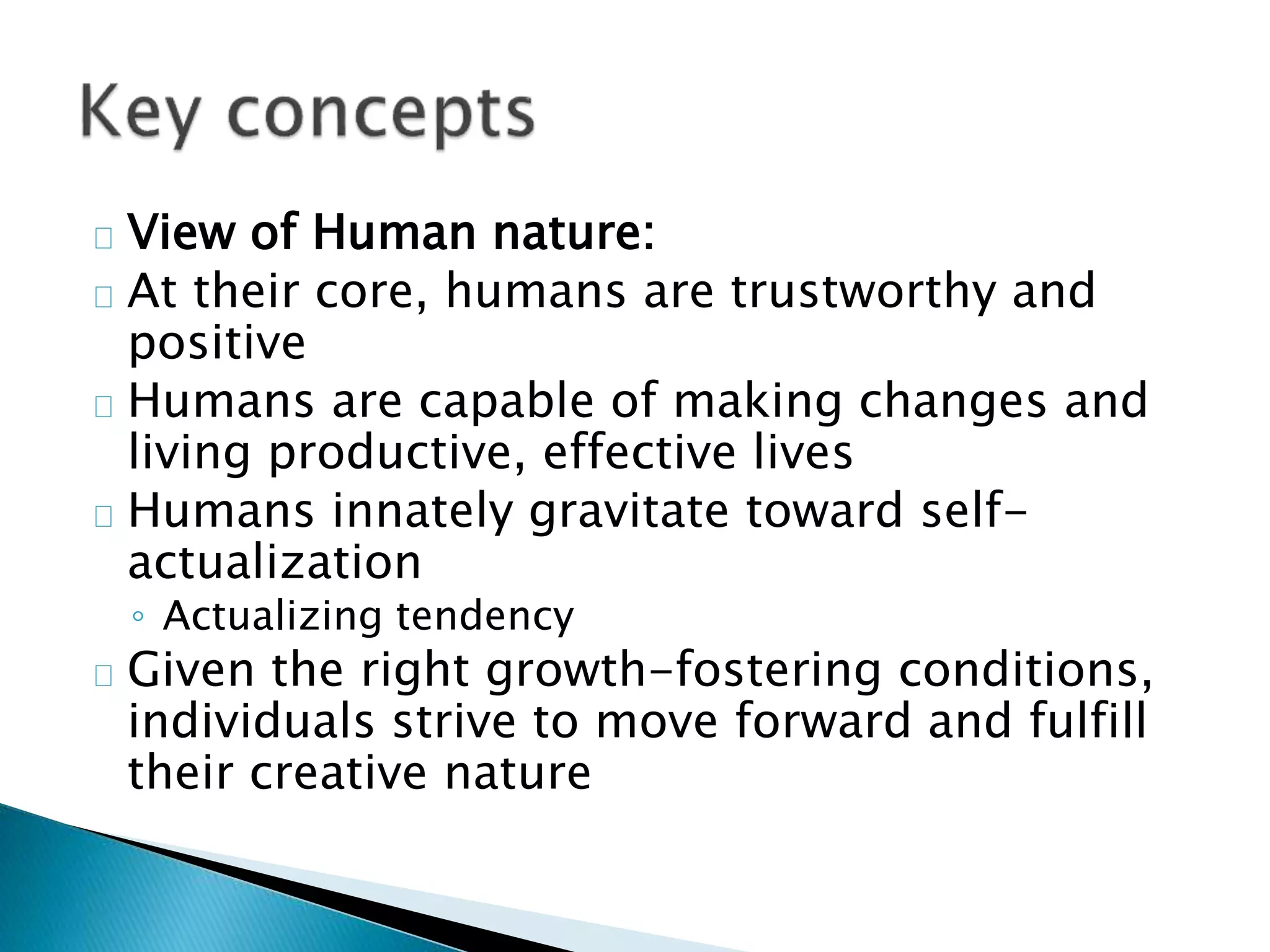 Person centered therapy | PPTX