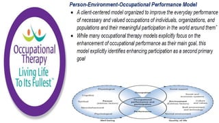 Occupational Therapy Theory and Practice Person-Environment-Occupation ...