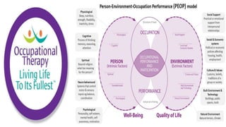 Occupational Therapy Theory and Practice Person-Environment-Occupation ...