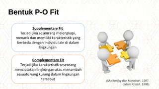 Integrasi dan Pemeliharaan Sumber Daya Manusia - Person organization ...