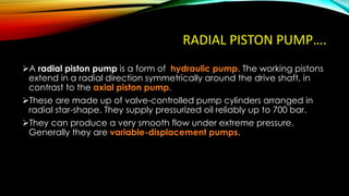 radial piston pump | PPTX