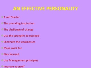 Personality | PPT