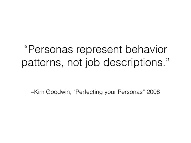 Personas: Our Imaginary Friends | PPT