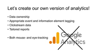 Persona Analytics: Progress Report and Road Ahead | PDF