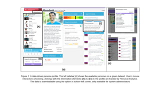 Persona Analytics: Progress Report and Road Ahead | PDF