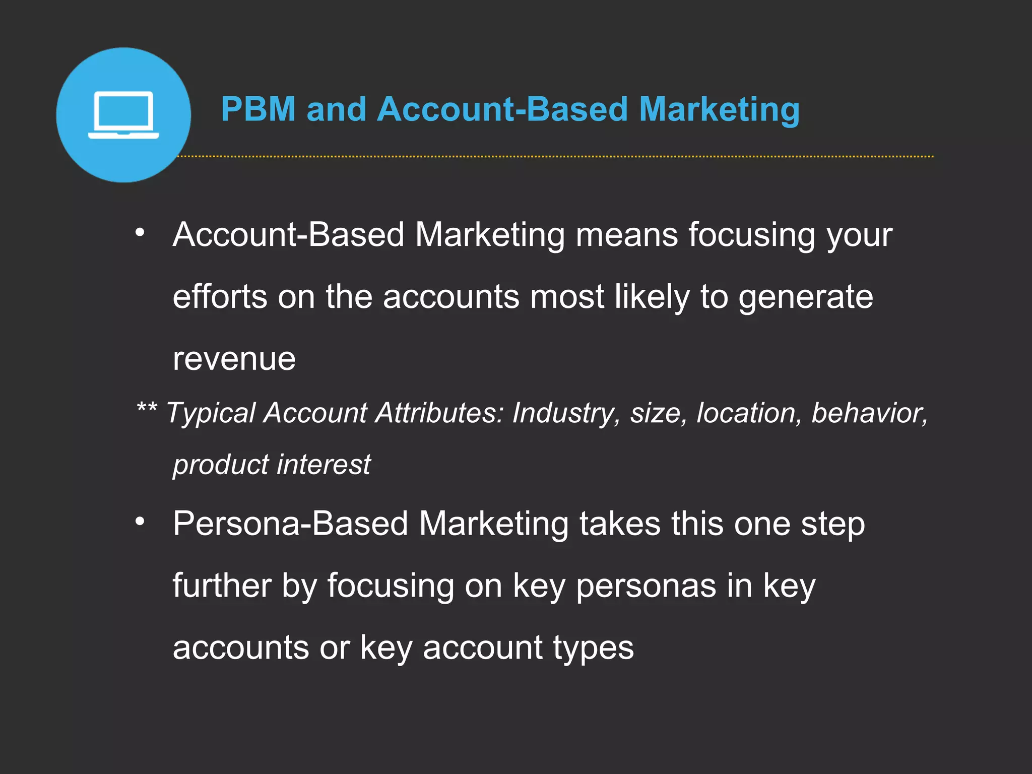 Persona Based Marketing | PPS