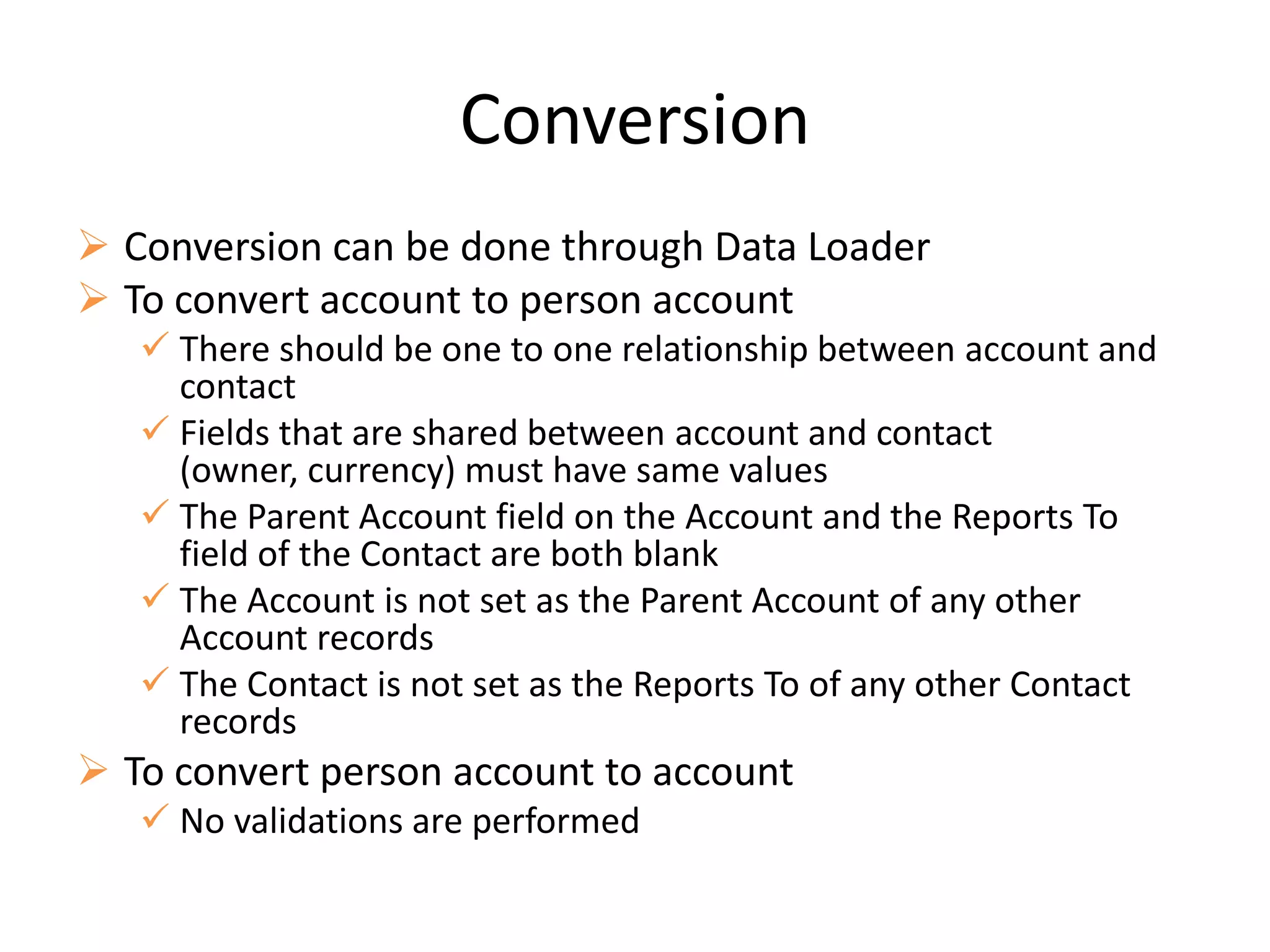 Salesforce Person accounts overview | PPTX