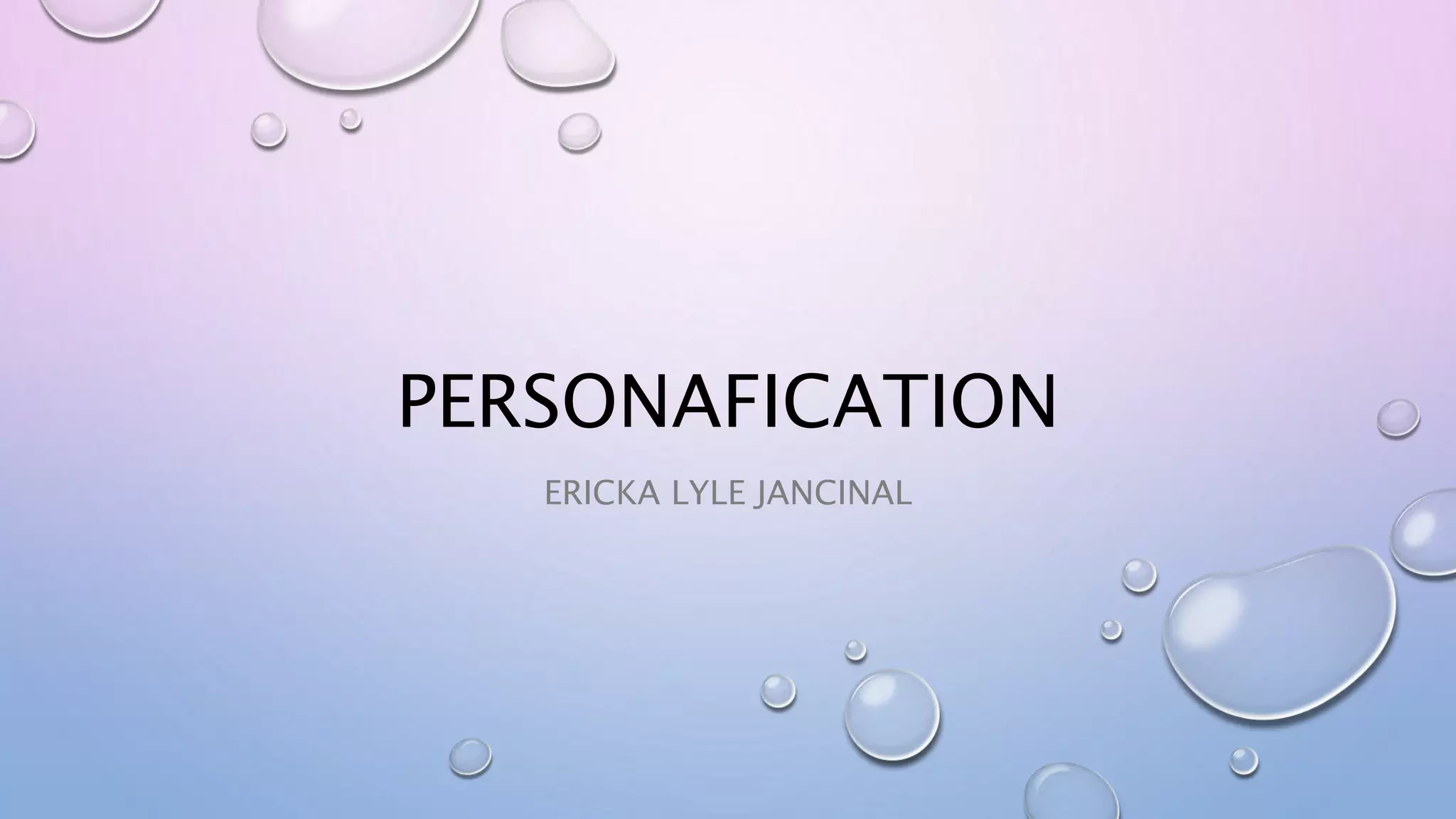 Personification | PPT