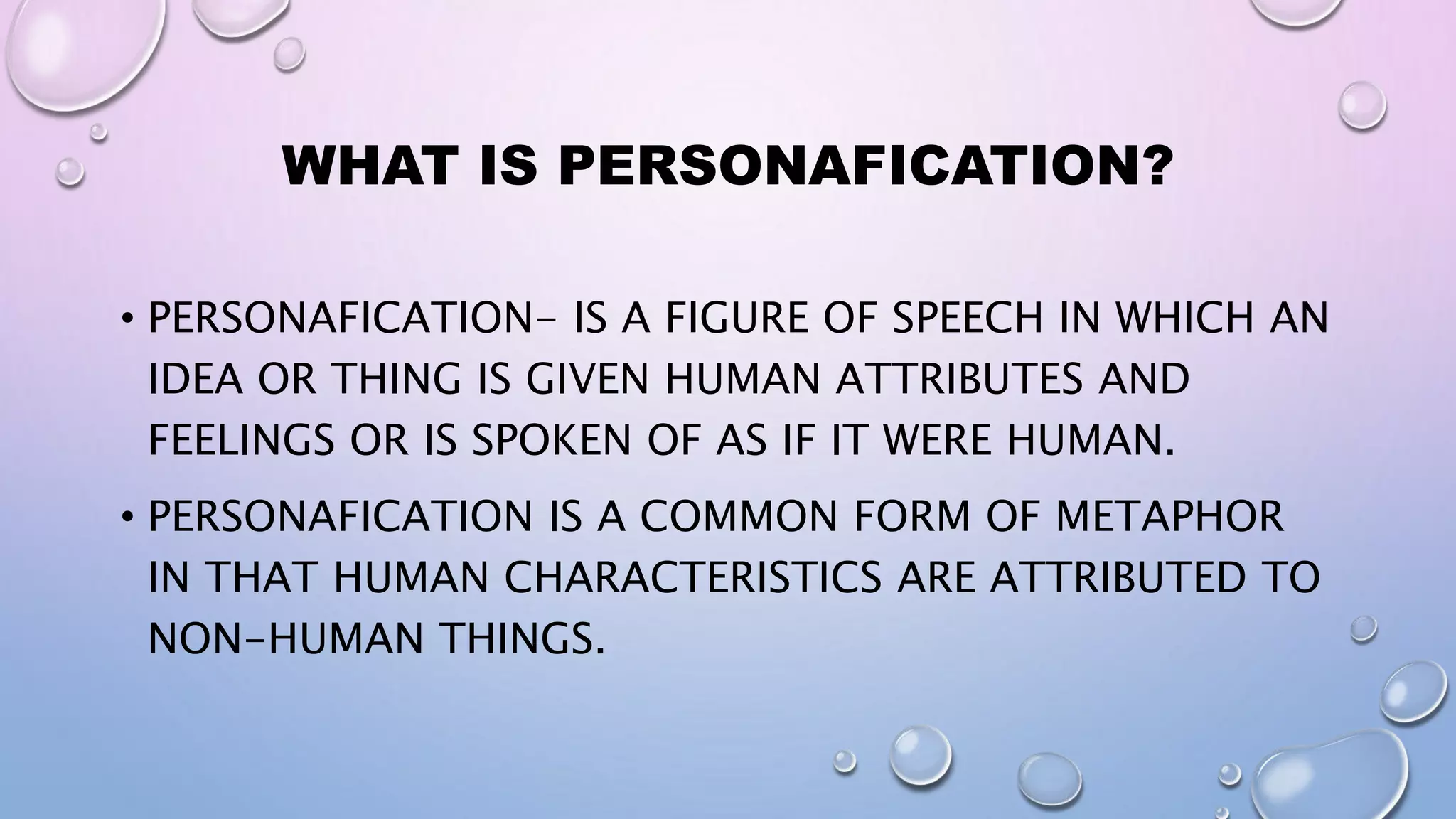 Personification | PPT