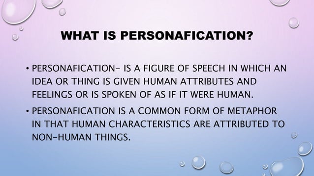 Personification | PPT