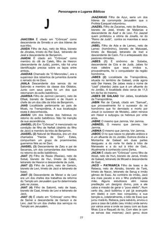 Personagens Bíblicos de A-Z | PDF