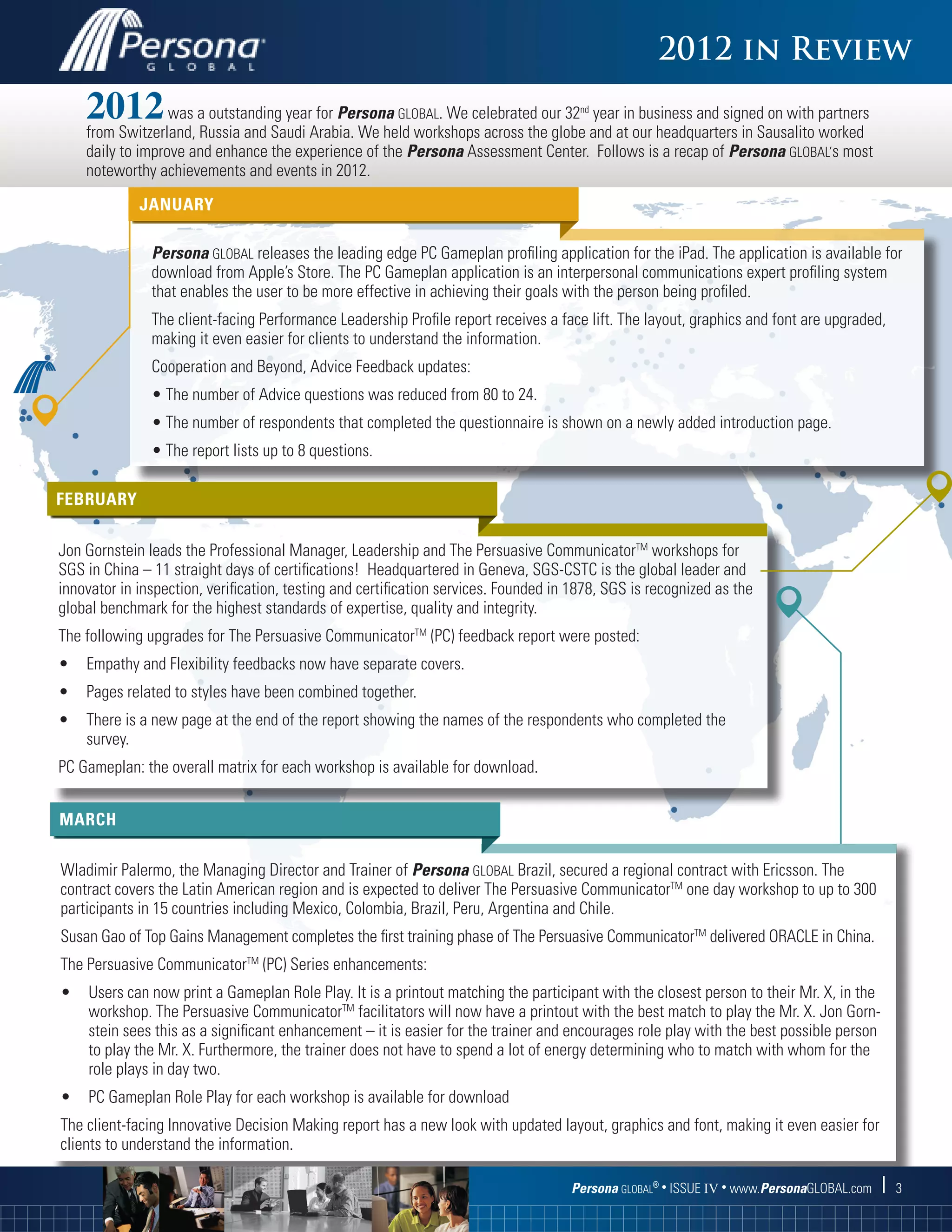 Persona global newsletter issue iv | PDF