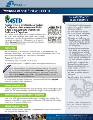 Persona global newsletter issue iv | PDF