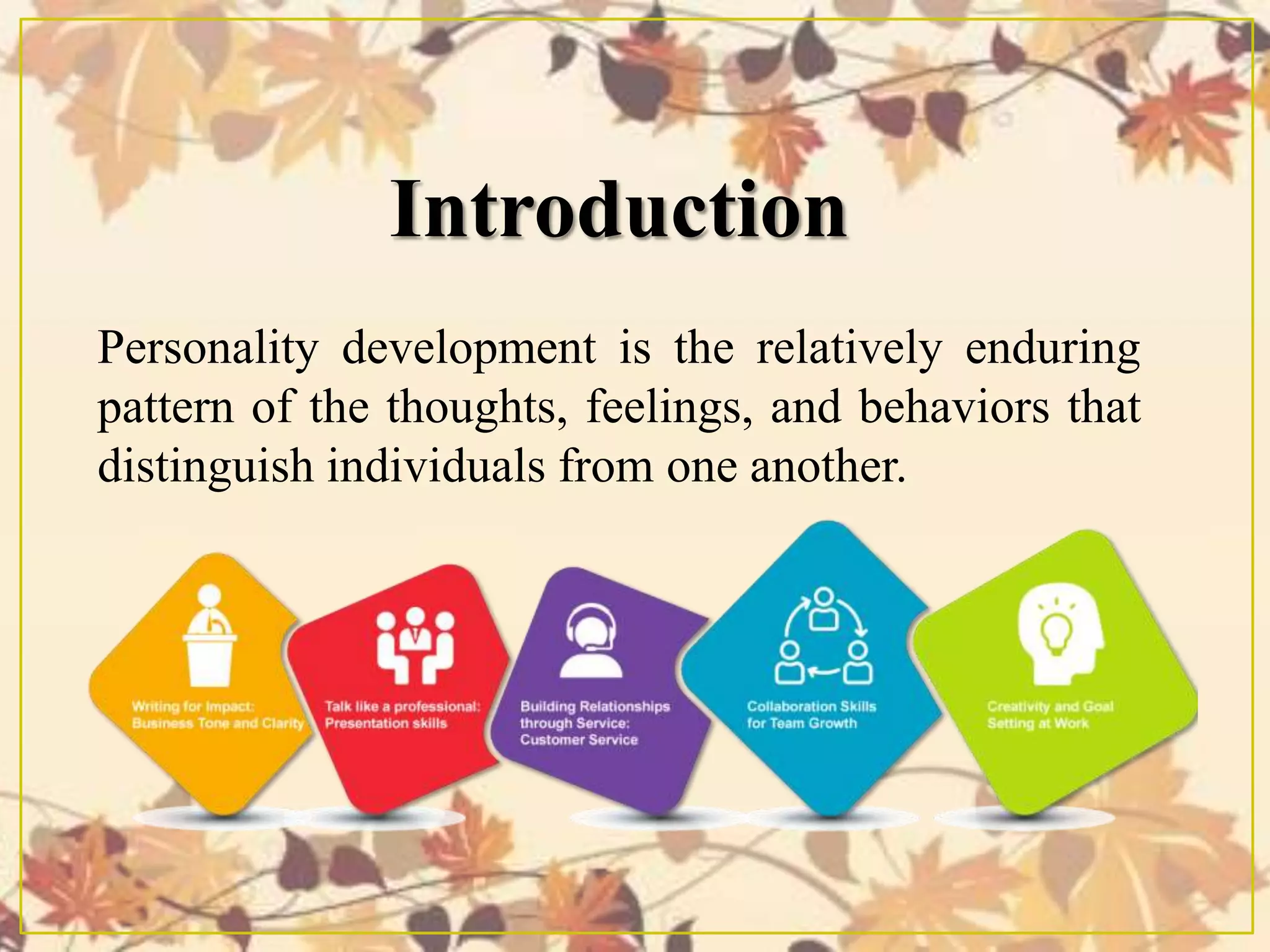 Personailty development | PPT