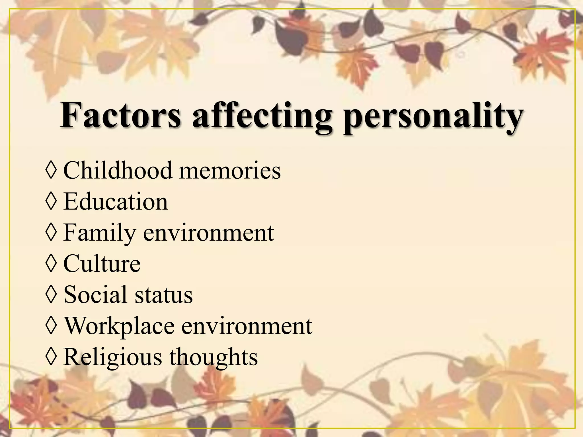 Personailty development | PPT