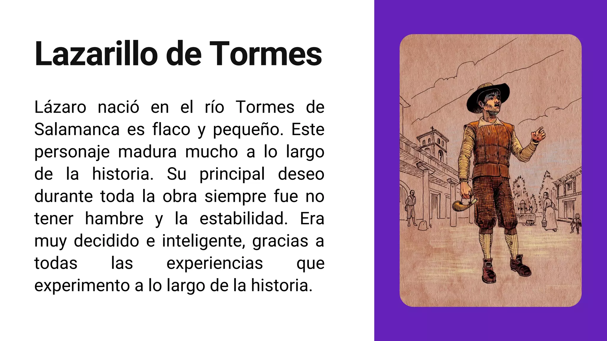 Personajes de Lazarillo de Tormes | PDF