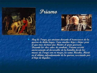 Personajes De La Guerra De Troya | PPT