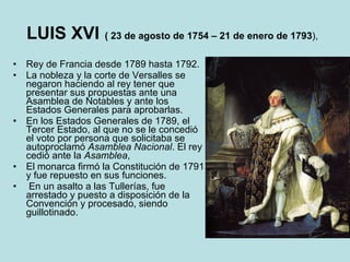 Personajes de la revolución francesa | PPT