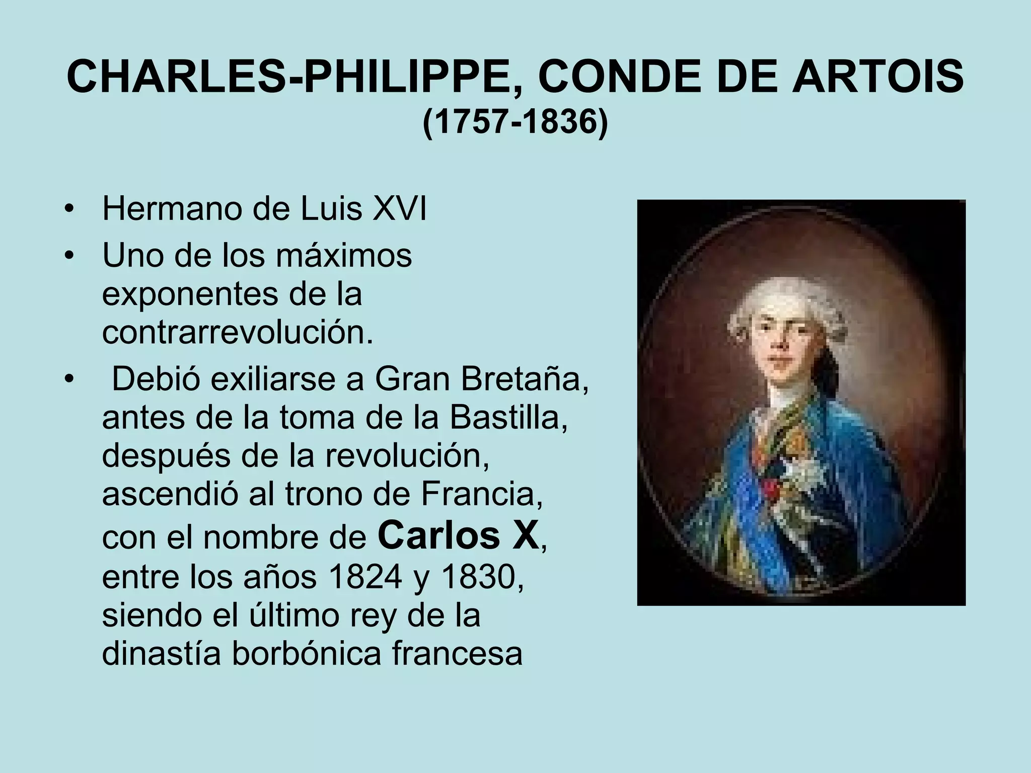 Personajes de la revolución francesa | PPT