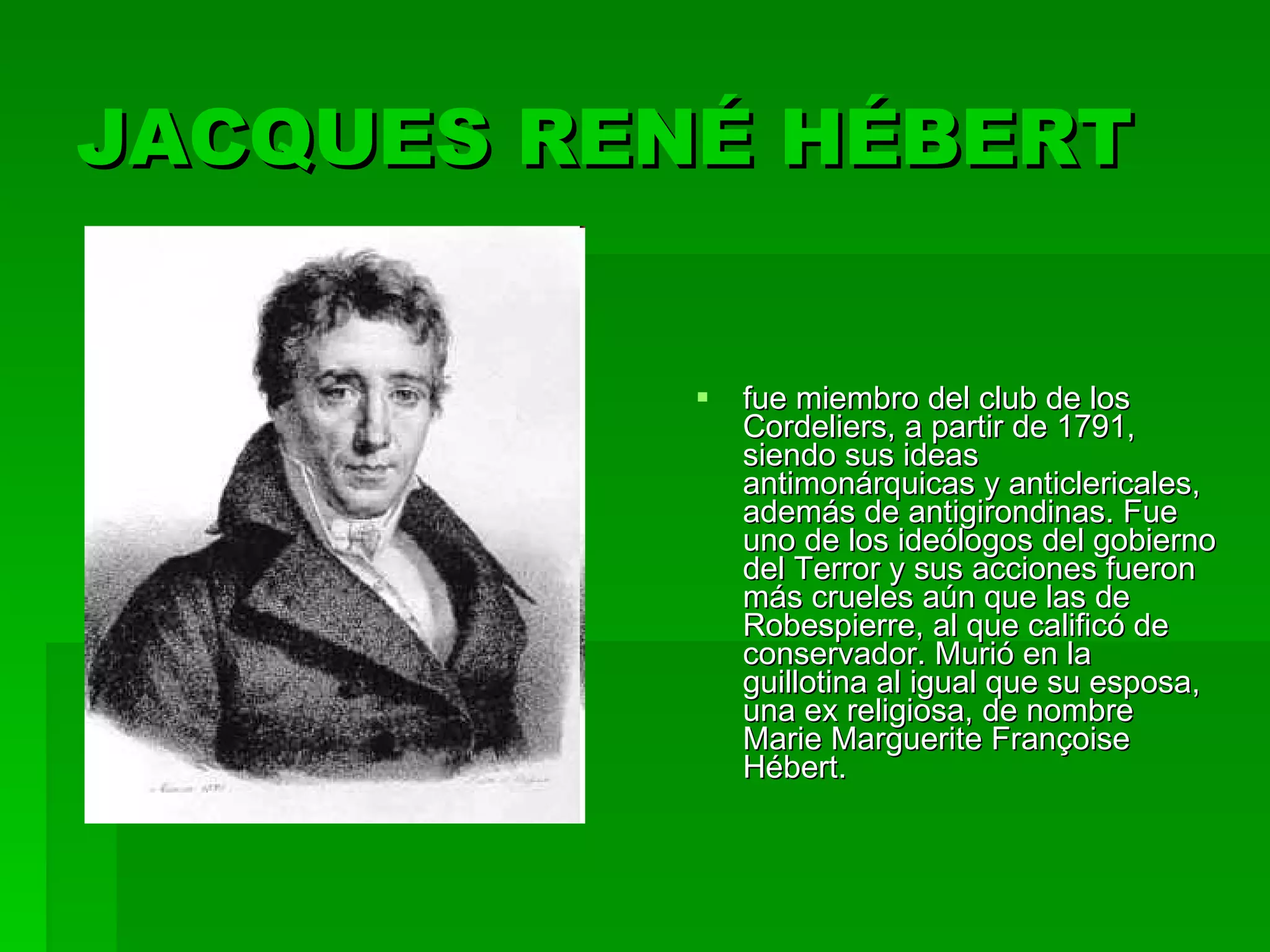Personajes de la revolución francesa | PPT