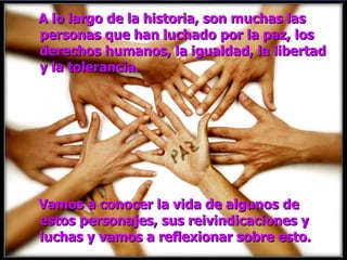 Personajes de paz | PPT