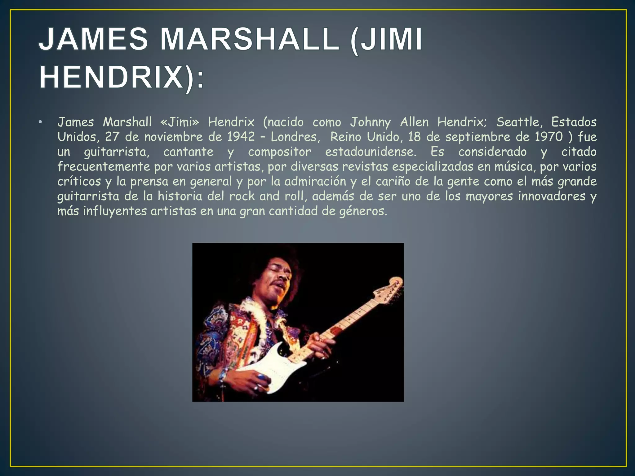 Personajes influyentes en la historia y evolucion de la musica | PPTX