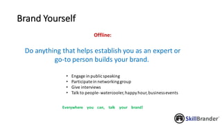 Personal Brand Model | PPT | Free download