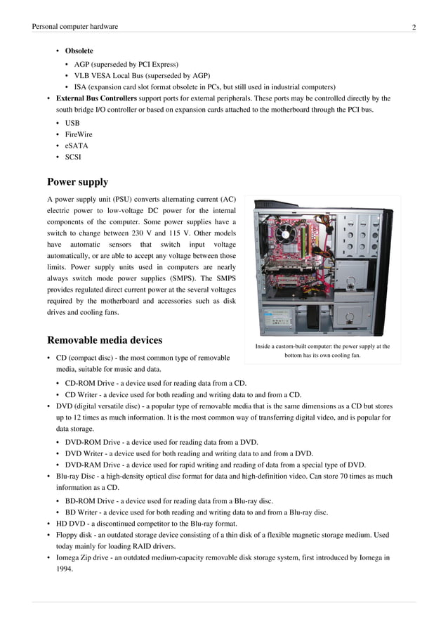 Personal computer-hardware | PDF