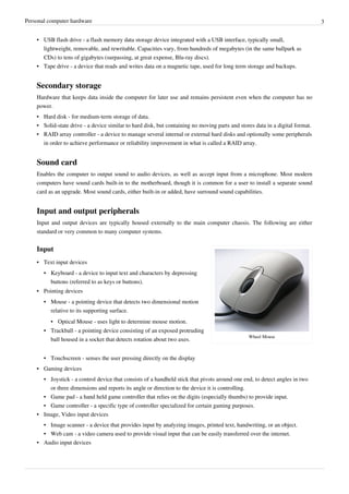 Personal computer-hardware | PDF