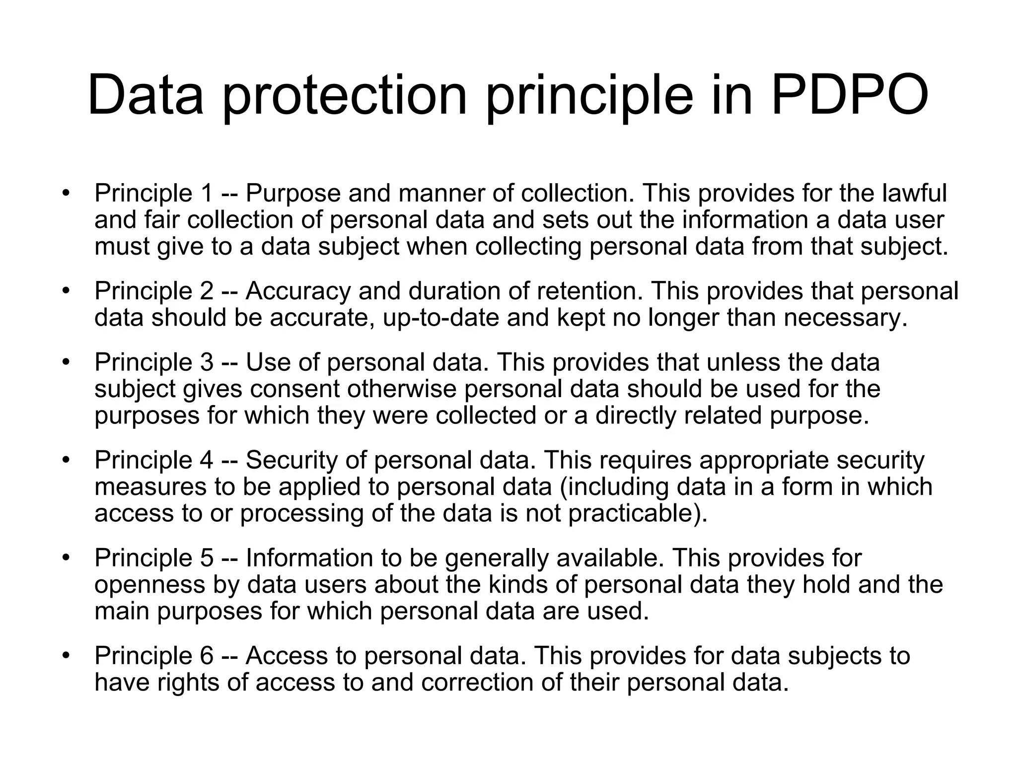 Personal data protection and information security | PPT | Internet ...