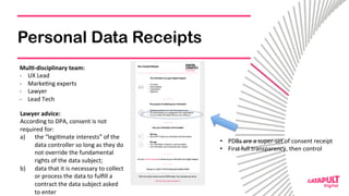 Personal Data Receipts - Michele Nati - Lead Technologist Privacy and ...