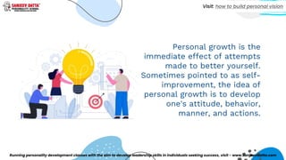 Personal Growth for Successful Career | PPTX
