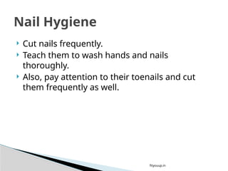 Personal hygiene for kids and children and infants | PPT