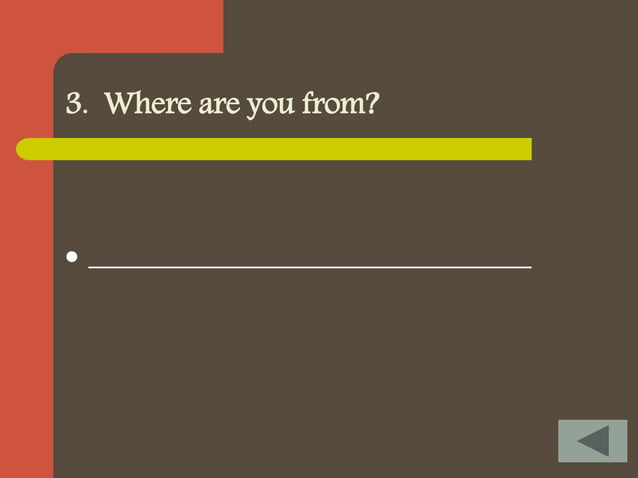 Personal information questions-fun-activities-games | PPTX