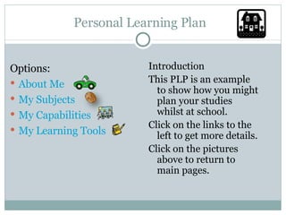 Personal Learning Plan Template | PPT