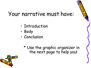 Personal Narrative | PPT