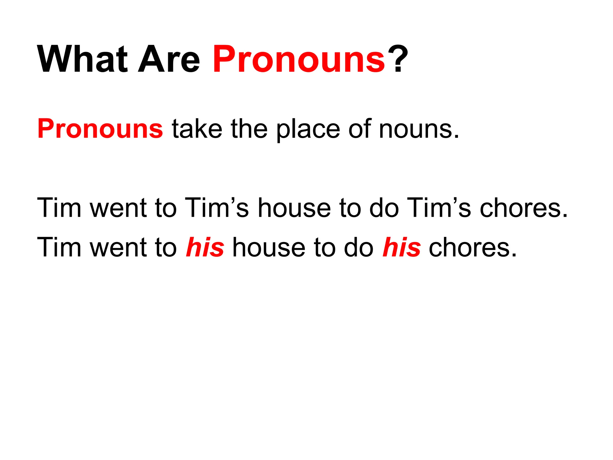 personal-pronouns-lesson in English Grammar | PPT