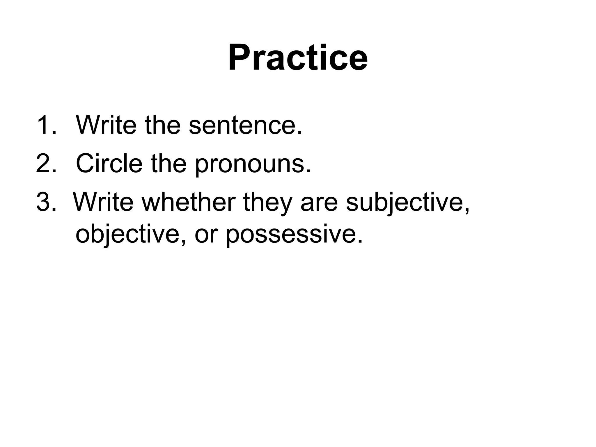 personal-pronouns-lesson in English Grammar | PPT