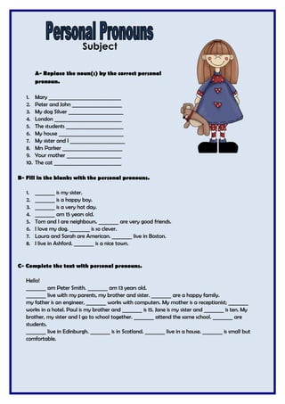 Personal pronouns-object-82014 | DOC