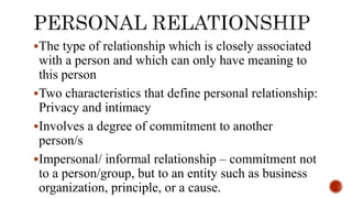 Personal Relationships11 Ppsx