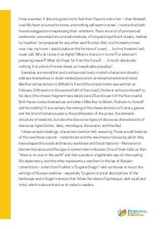 Personal Response Essay Example